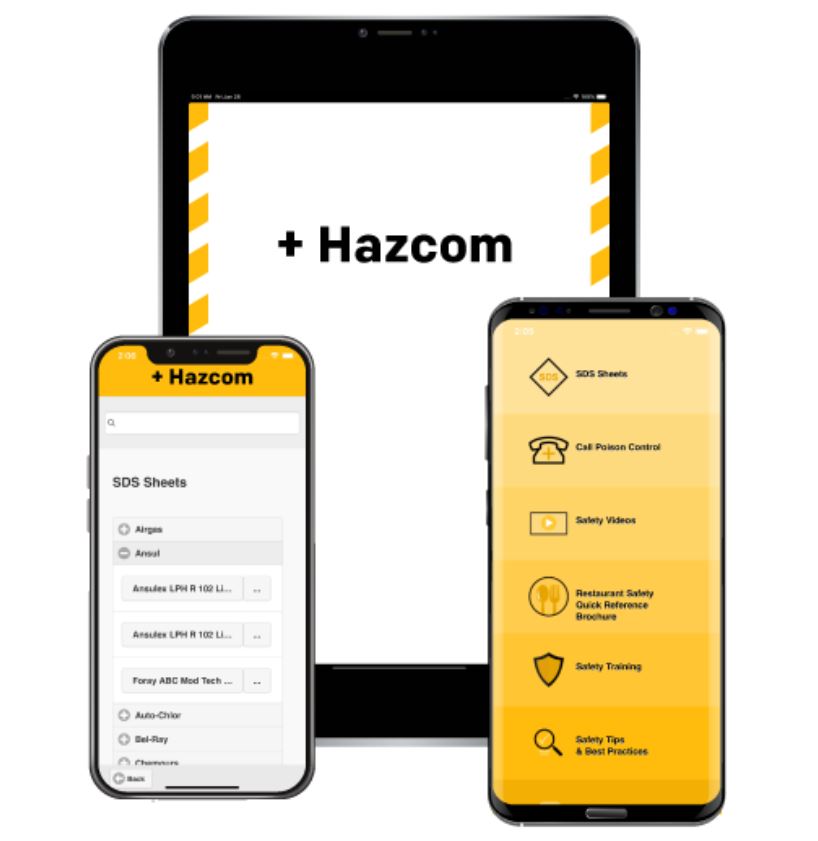 What is the HazCom App and where can I find more information ...